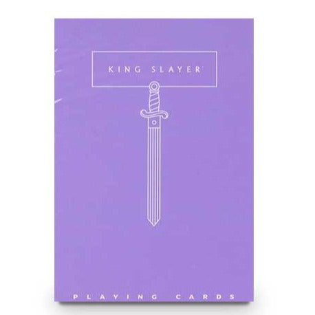 King Slayer Violet Thunder Playing Cards – The Cardpenter