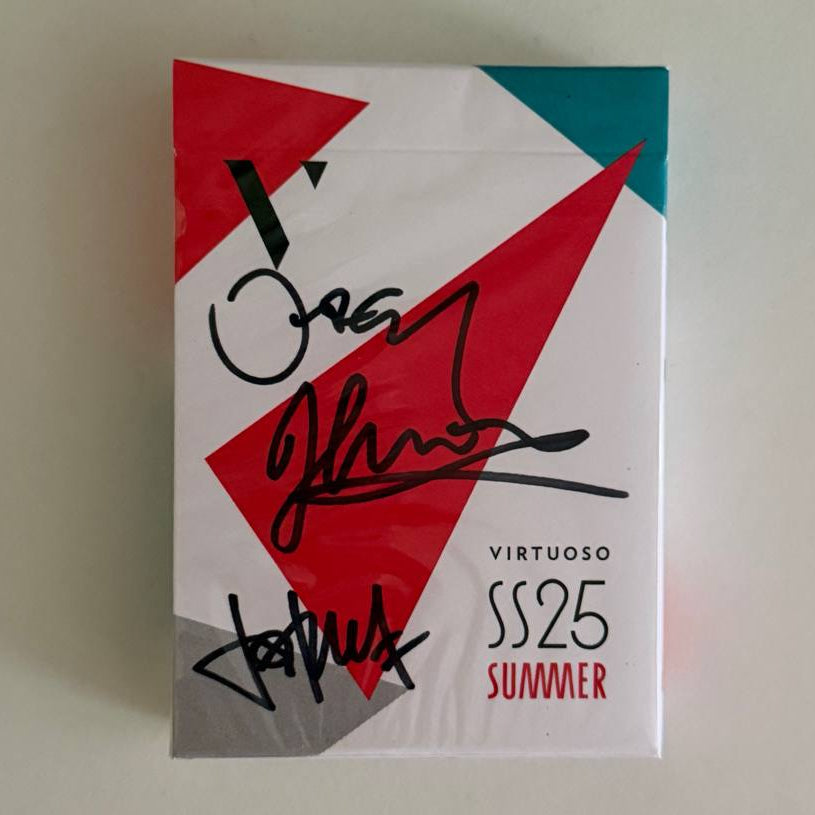 Signed Virtuoso SS25 Summer Playing Cards – The Cardpenter