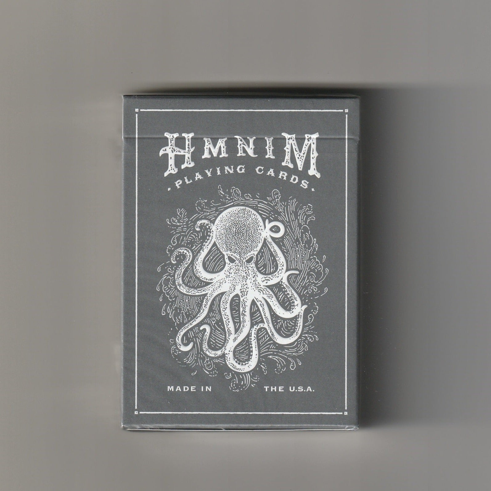 HMNIM Grey playing cards – The Cardpenter