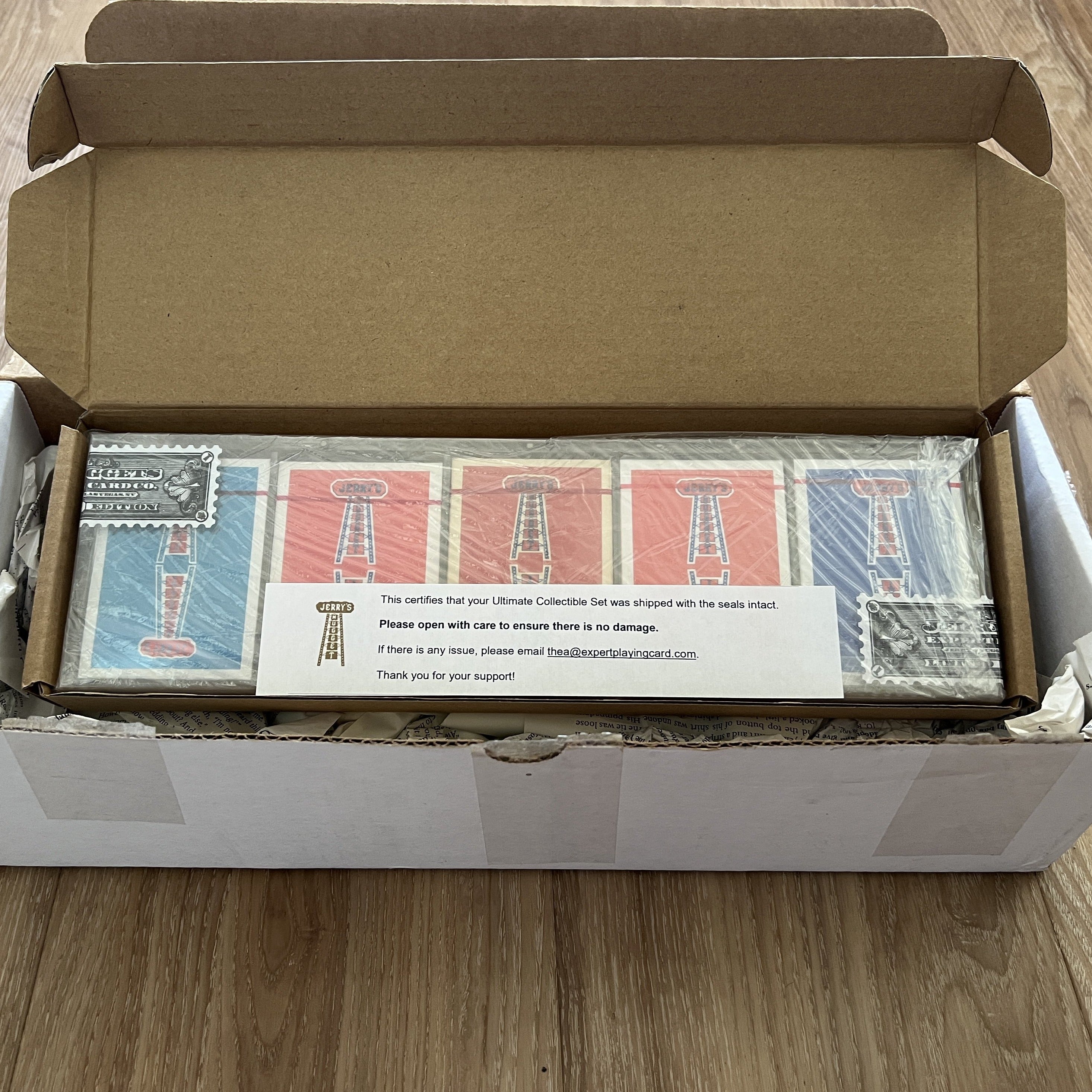 Limited Jerry Nugget 5 Decks Playing Cards Set (31/100) – The Cardpenter